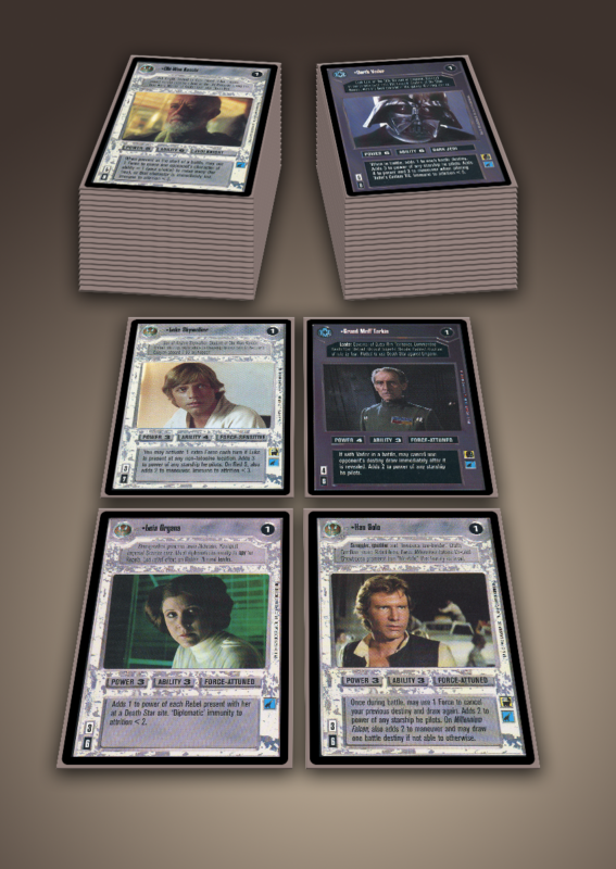 Premiere Set – SWCCG Cards